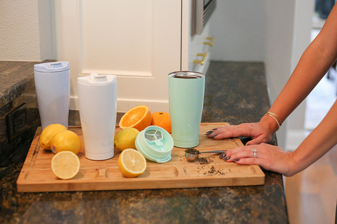 How to Brew Your Favorite Loose Leaf Teas with Bruetta’s Filter-Lid Tu